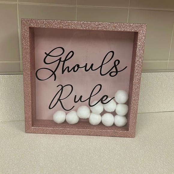 Holiday | Halloween Sign Ghouls Rule | Poshmark